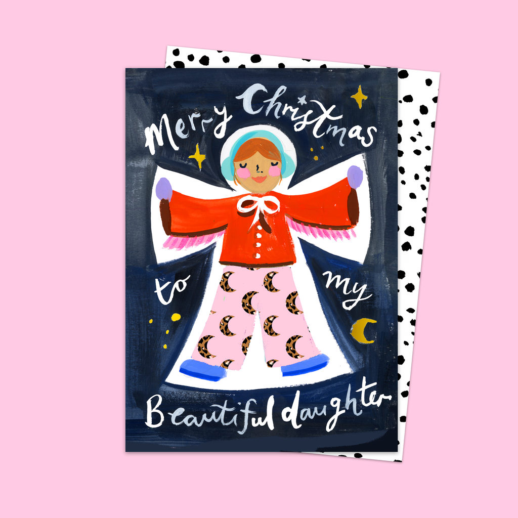 Merry Christmas Beautiful Daughter Card | Christmas Cards for Daughters ...