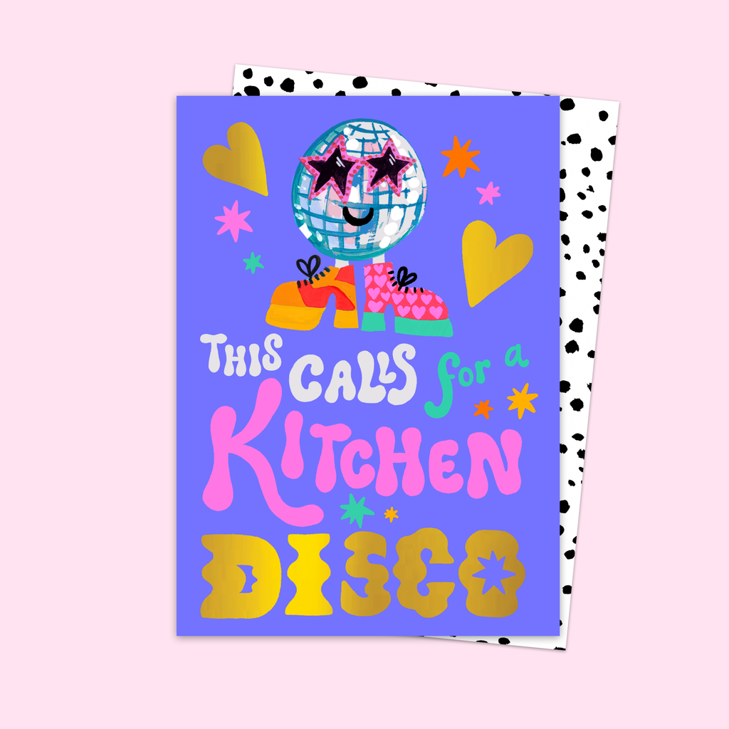 Kitchen Disco Card – Eleanor Bowmer