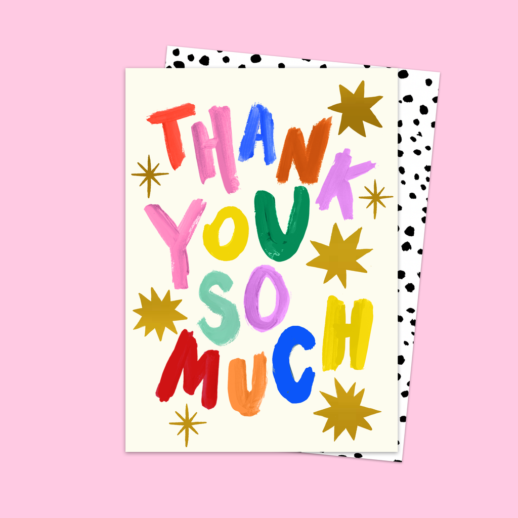 Thanks So Much Card – Eleanor Bowmer