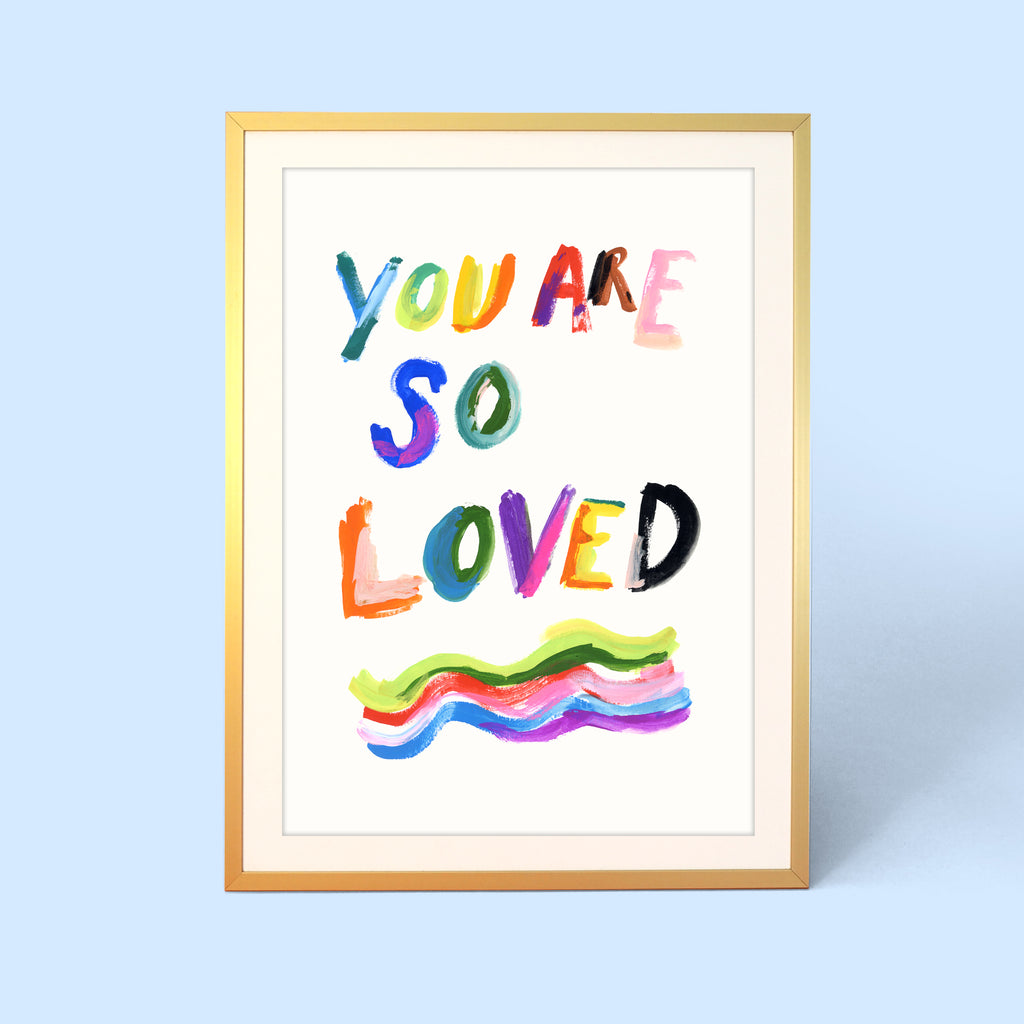 So Loved Print – Eleanor Bowmer